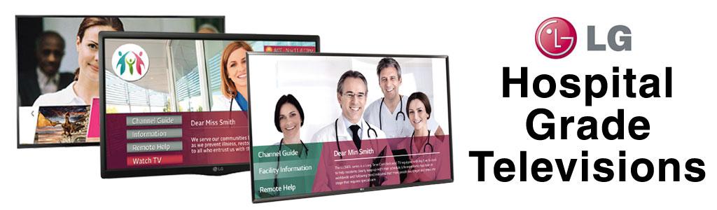 LG Hospital Televisions - TB&A Hospital Television